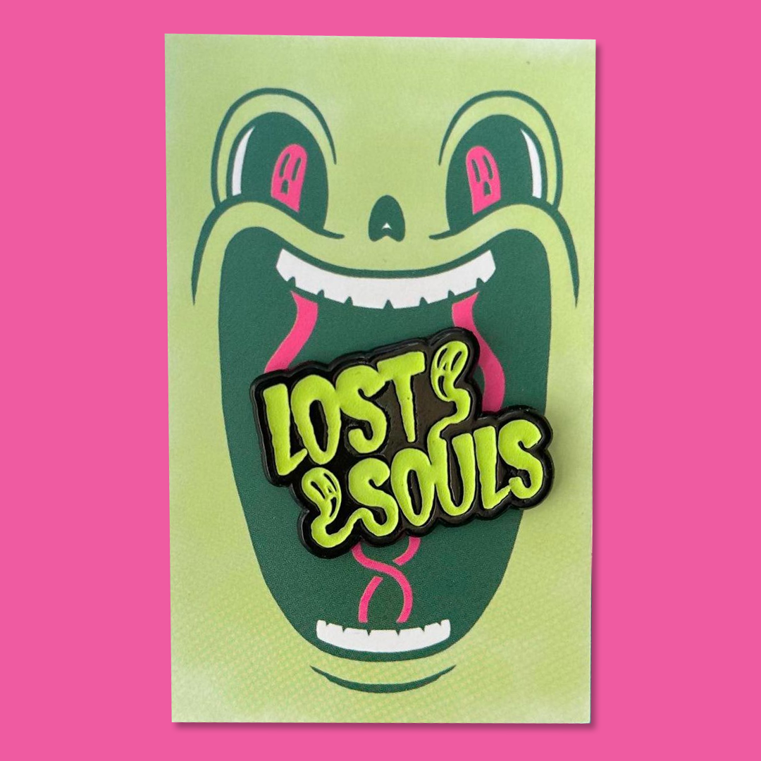 Lost Souls Enamel Pin – Lost Souls Karaoke